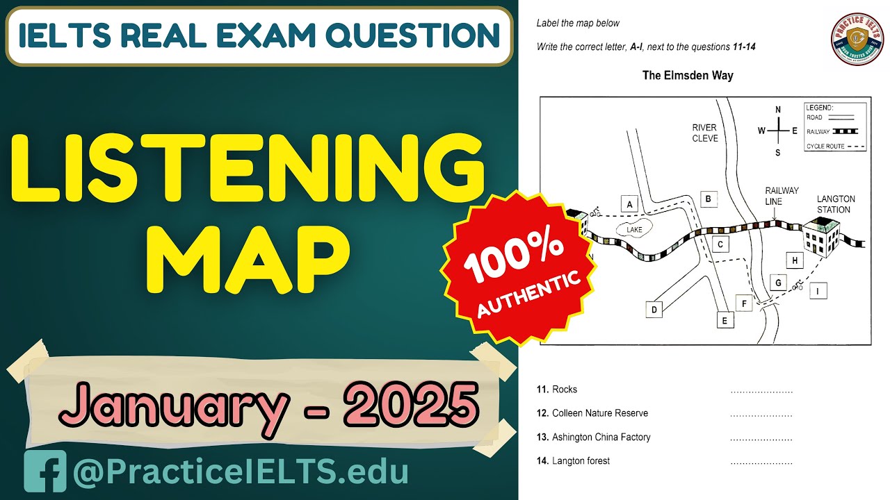 IELTS Listening Map Practice - Recent Examination 2025 | Boost Your ...