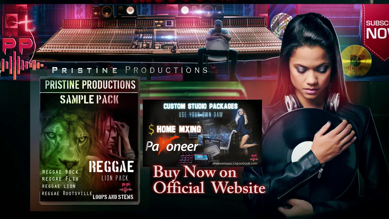 Reggae Sample Packs Pristine Productions - YouTube