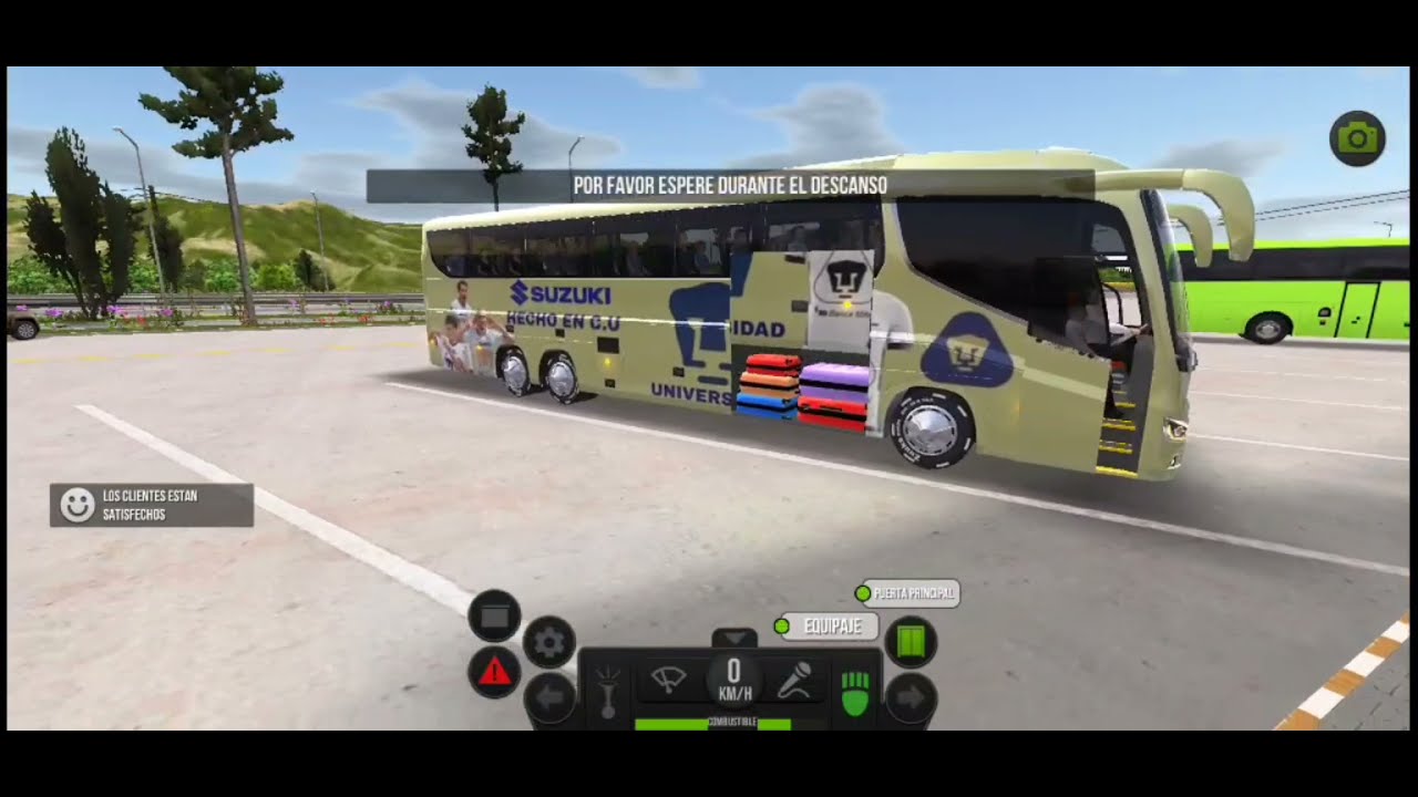 Skin de Club Universitario (Pumas) // Bus Simulator Ultimate - YouTube