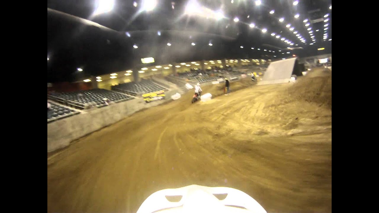 Redmond arenacross pro practice - YouTube