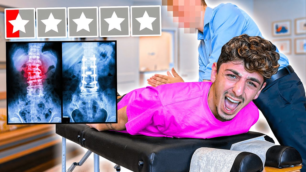 Going to the Worst Reviewed Chiropractor! (bad idea) - YouTube