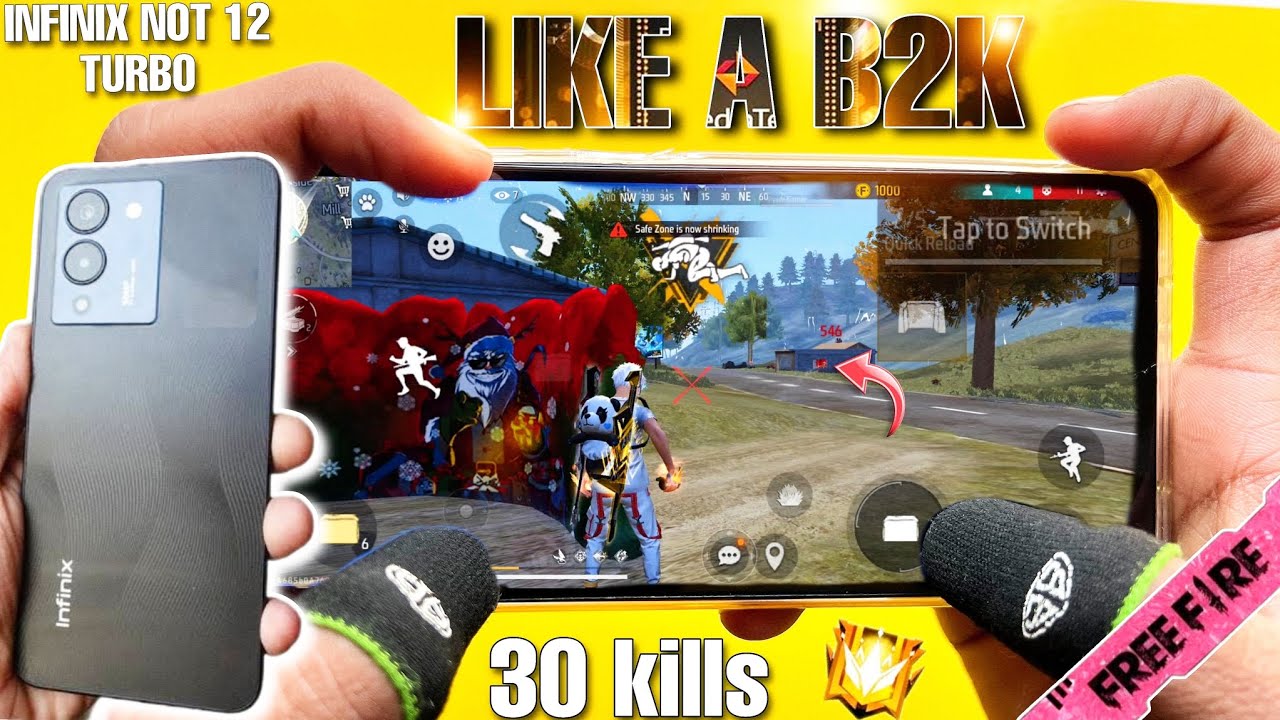 infinix not 12 turbo free fire gameplay solo vs squad 30 kills in full ...