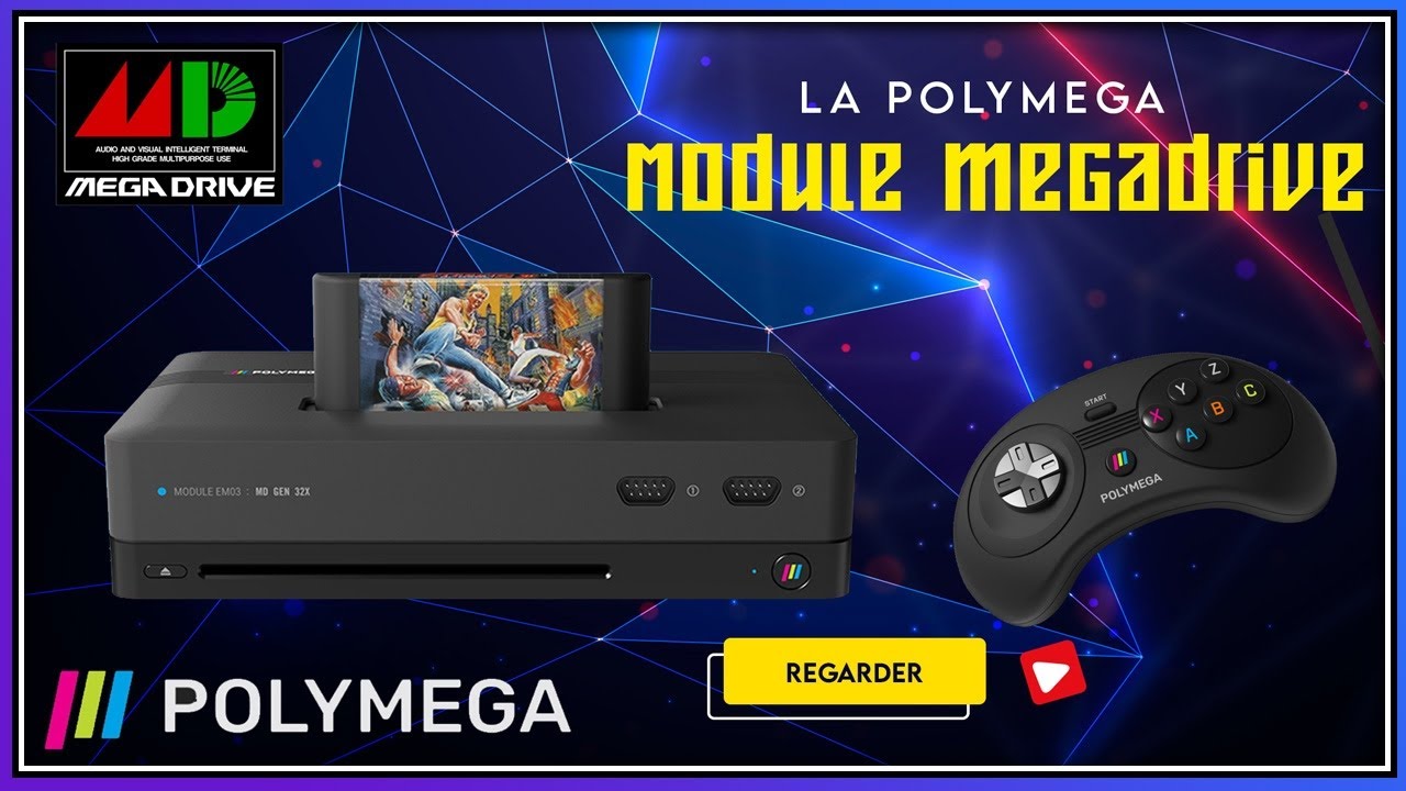 Polymega on essaye le module Sega Megadrive !! - YouTube