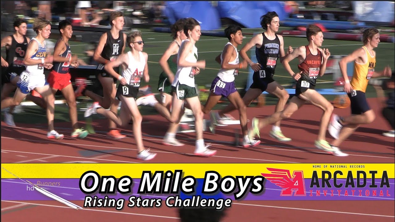 2022 TF - Arcadia Invite - Mile (Boys, Rising Stars) - YouTube