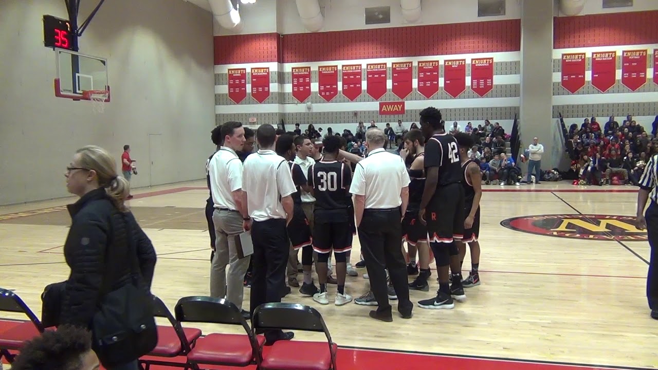 Rockville Rams vs. Wheaton Knights Varsity Boys' Basketball--February ...
