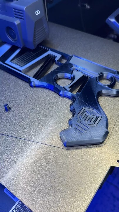 I 3D printed Mark Rober's compliant mechanism dart gun #shorts - YouTube