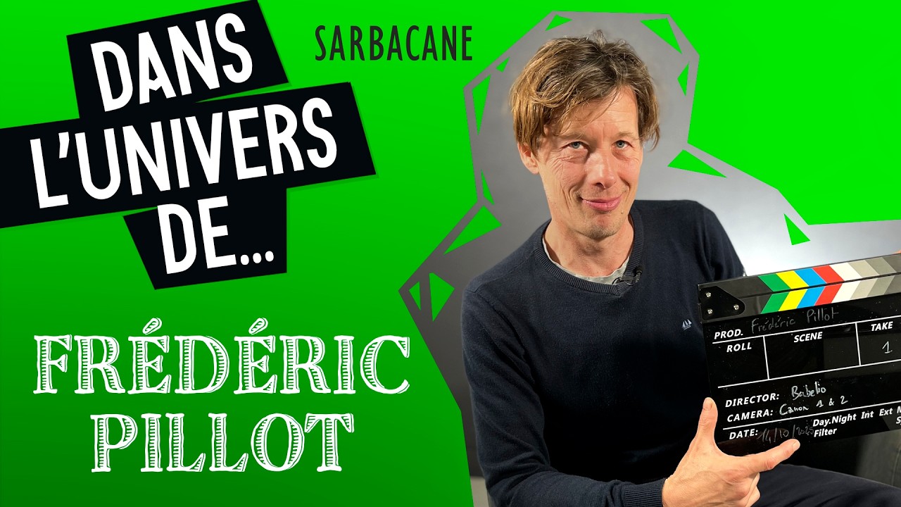 Dans l'univers de Frédéric Pillot, auteur chez Sarbacane - YouTube