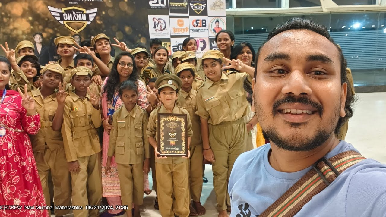 Police Theme dance Performance at UMANG EVENT 2024 Navi Mumbai - YouTube