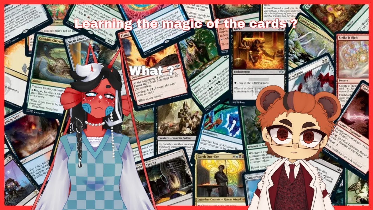[ Magic the Arena ] 🦞 Learning Magic cards 🌊 Collab with @DrLeonVT ...