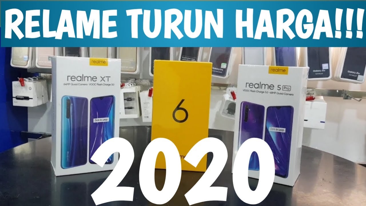 Realme turun harga 2020, Realme XT turun paling drastis - YouTube