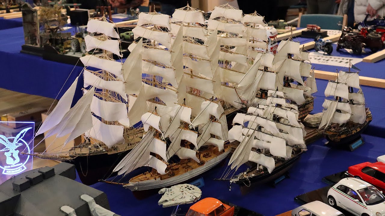 Scale Model Show in Szolnok Hungary 2025 Part 4: Ships, Trains & Model ...
