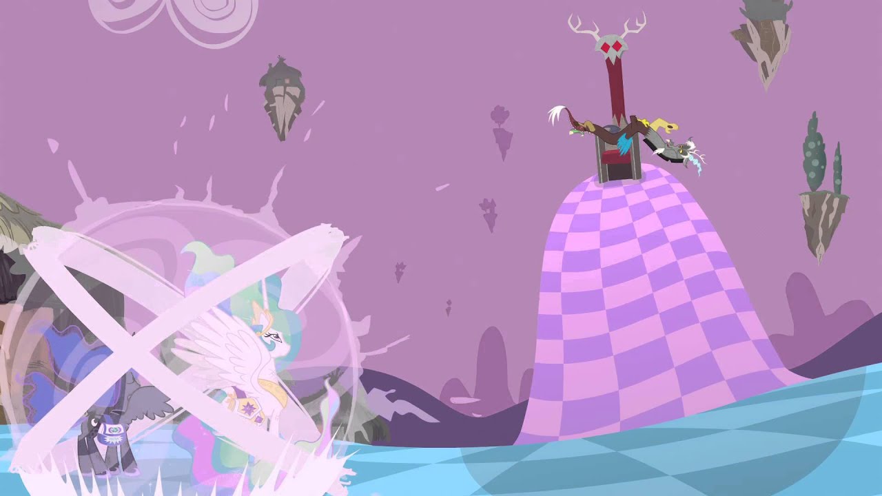 Discord (laughing on his throne) - YouTube