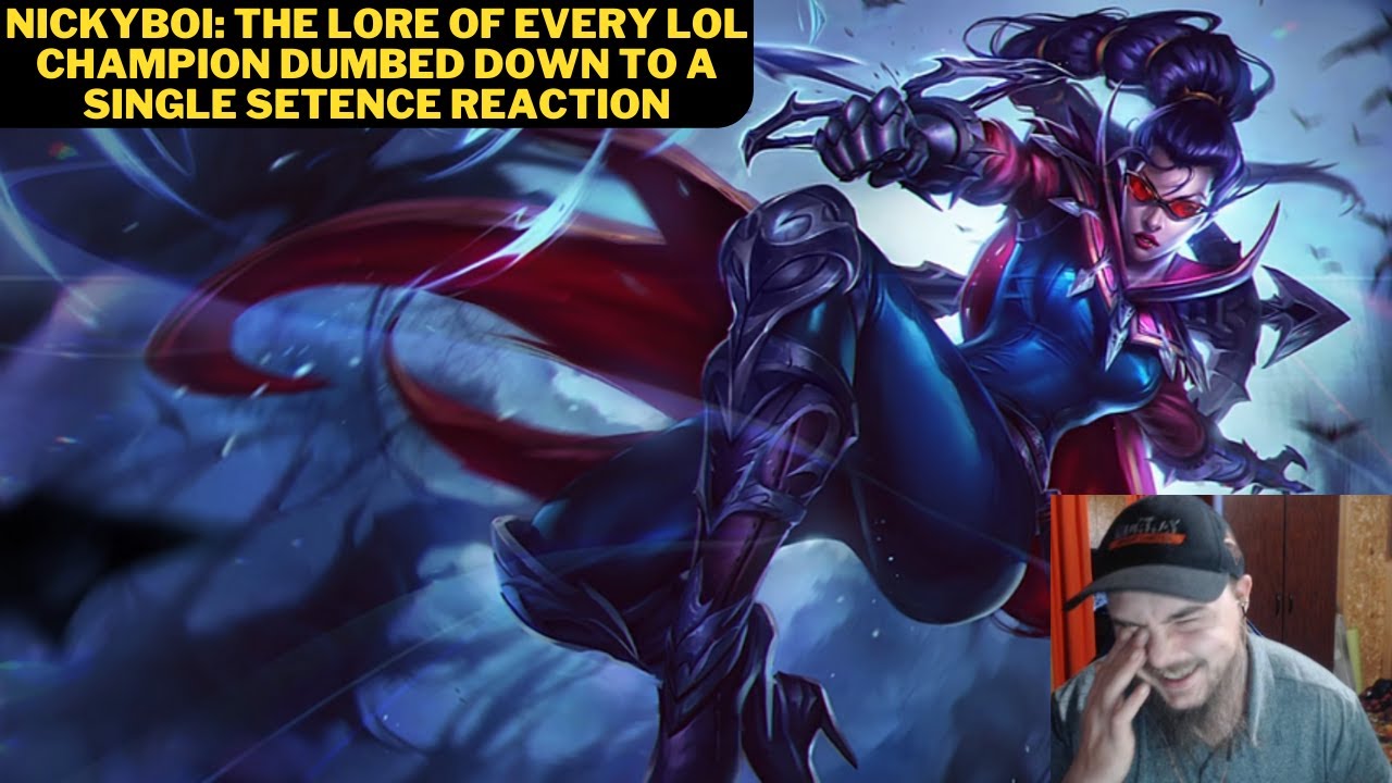 NickyBoi: The Lore of Every LoL Champion Dumbed Down To A Single ...