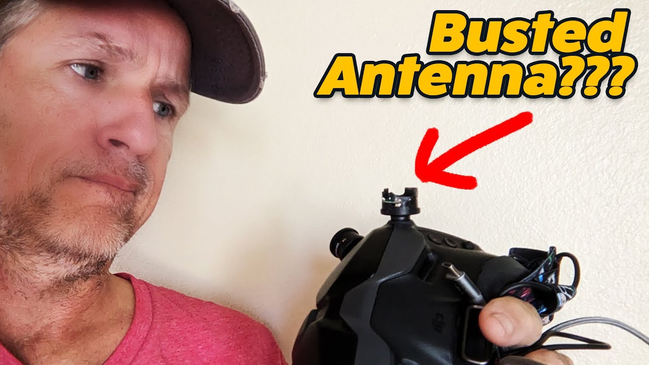 Got Smashed antennas on your DJI FPV Goggles V2? - YouTube
