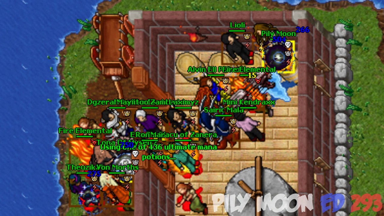 Tibia War "Danera": Revolusons x Never Rush Back #05 - YouTube