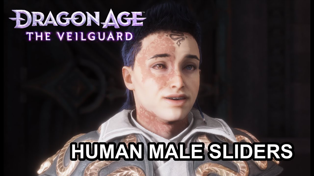 Dragon Age Veilguard: HUMAN MALE - Character Creation Sliders - YouTube