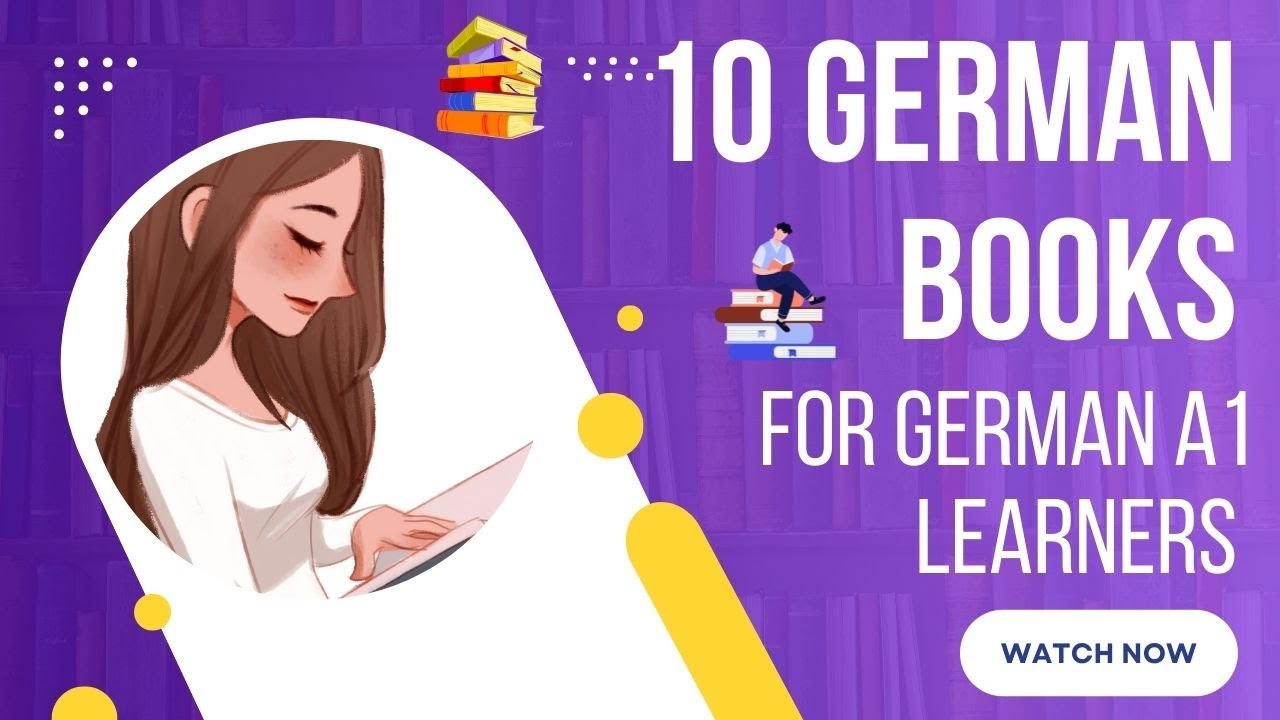 10 German Books to read for A1 Students - YouTube