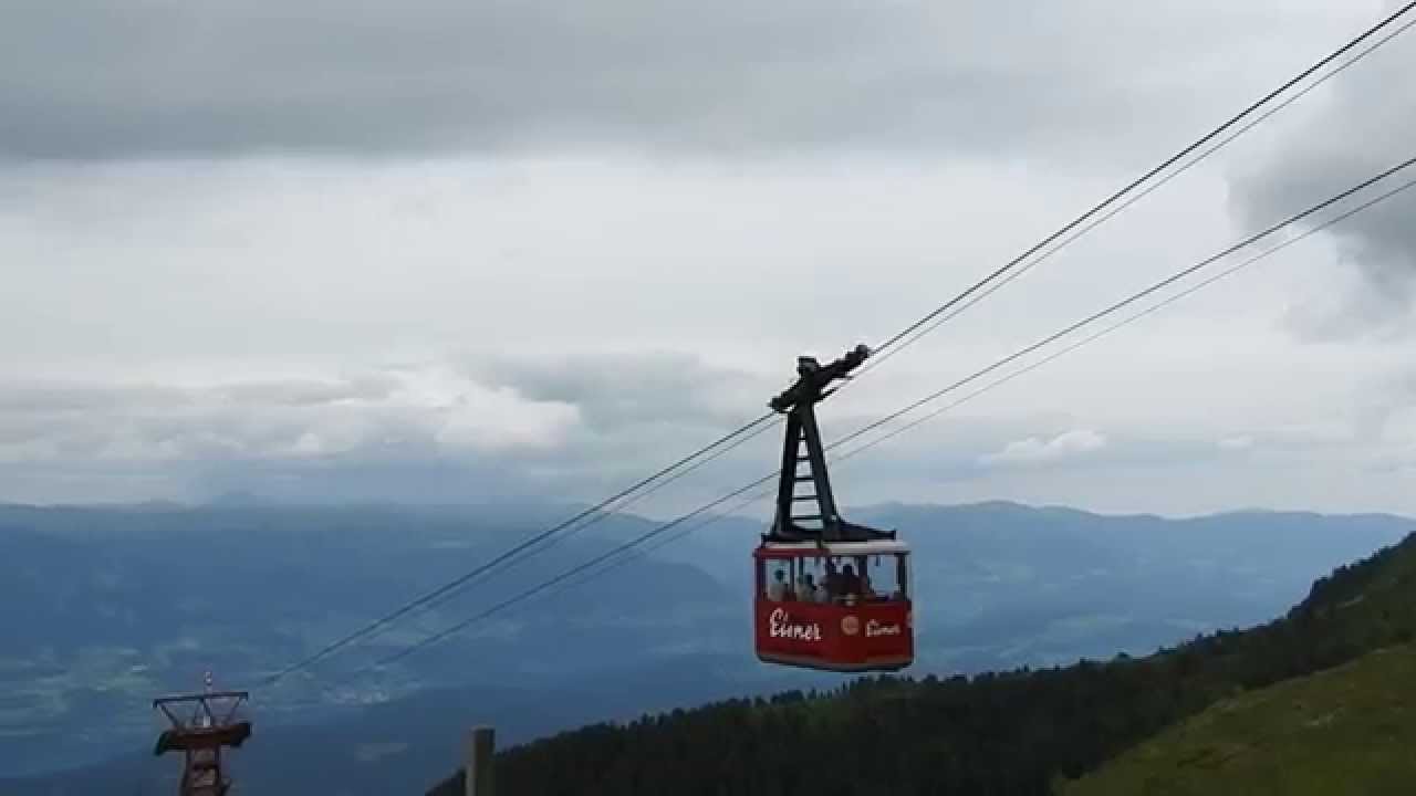 Goldeck Bergbahn 2015' (2050m) - YouTube