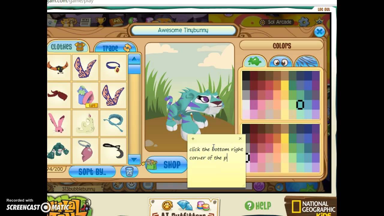 Secret Colors in Animal Jam!!!! - YouTube
