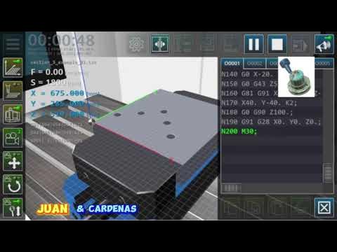 CNC VMC Simulator #cnc #cncmachining - YouTube