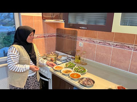 Tüm ayrıntıları  ile şifa dolu ❗️kelle paça çorbası ❗️acaklar sulandı❗️ köyde zorlu bir gün