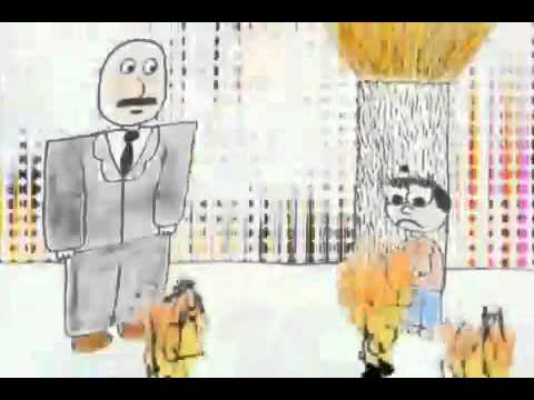 Jim Noir Eanie Meany Cartoon - YouTube