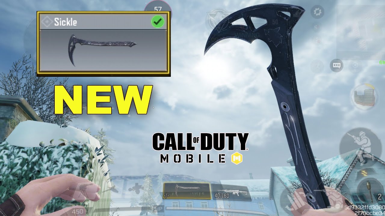 New Sickle Melee Weapon Gameplay | COD Mobile | Call of Duty Mobile ...