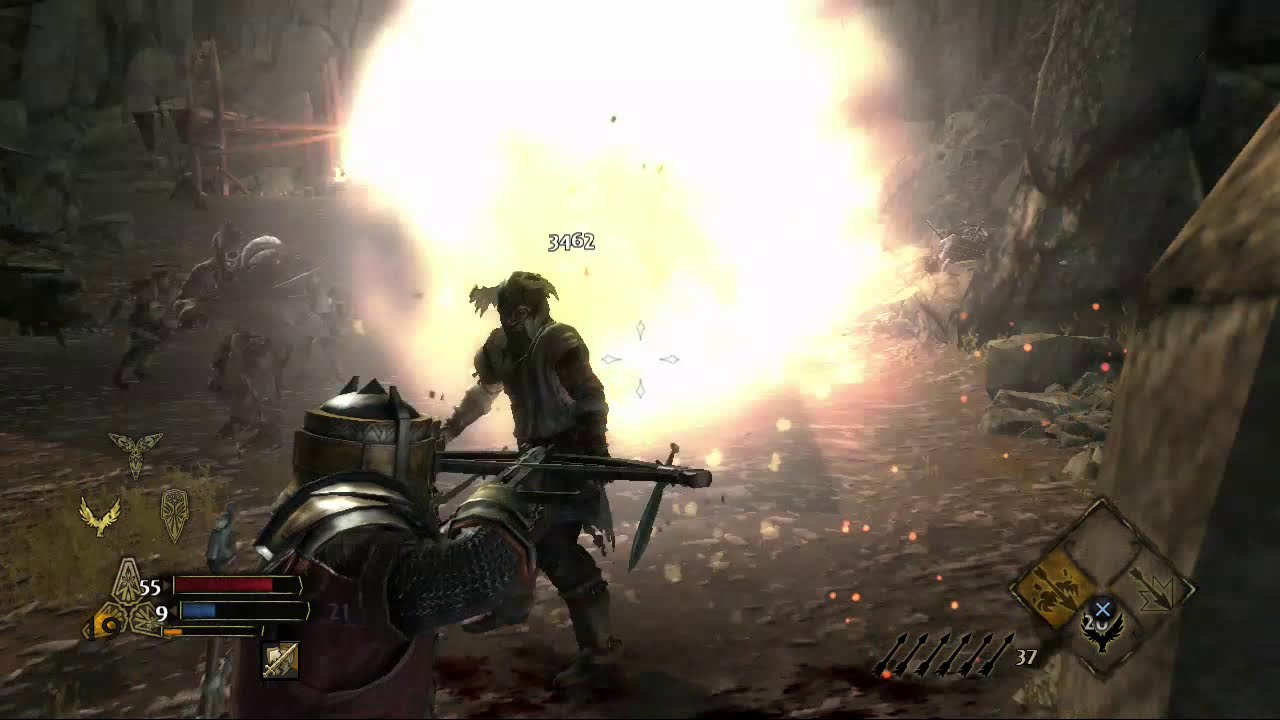 Lord of the Rings - War in the North Walk-through in Urgost Lair (and ...