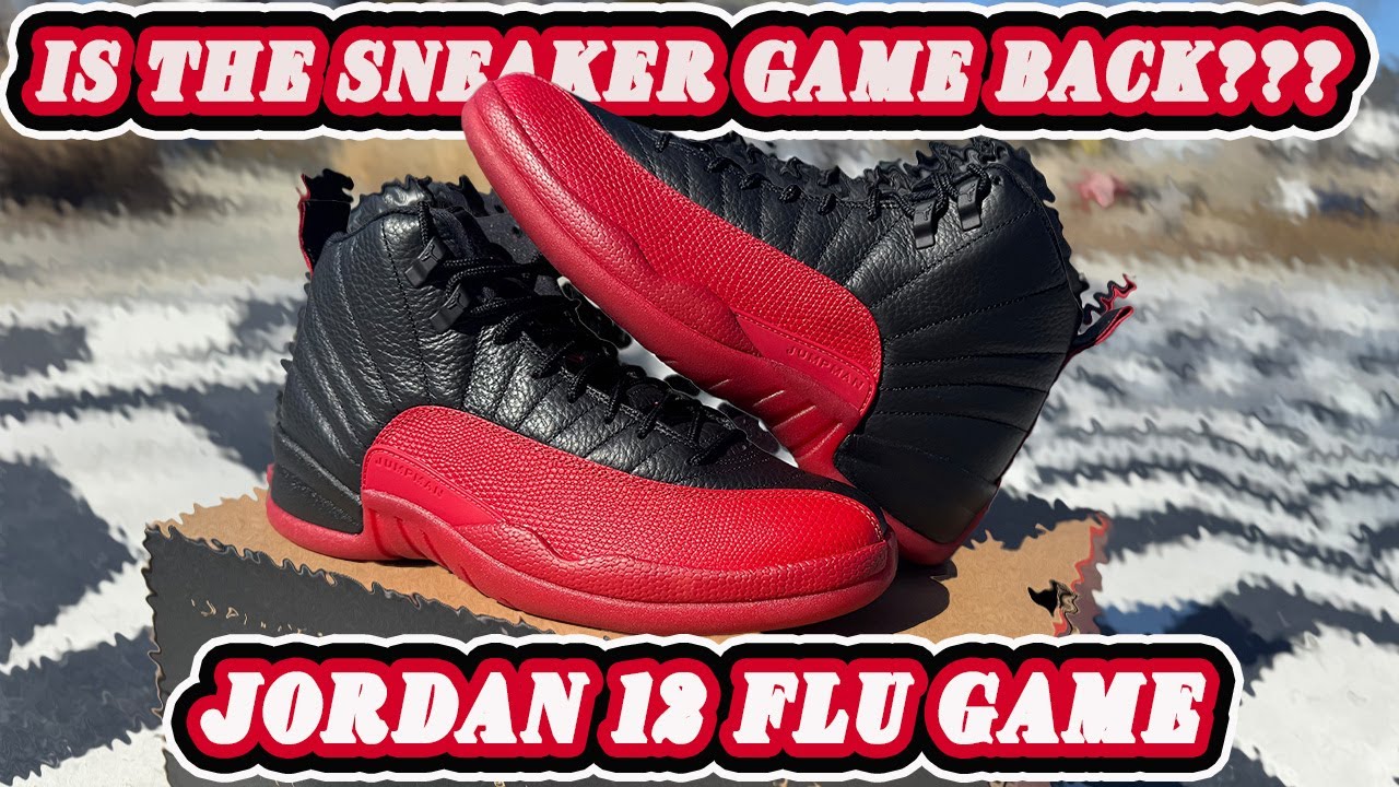 Jordan 12 Flu Game Review & Hype Breakdown! - YouTube