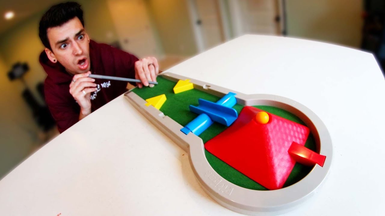 CRAZIEST POOL MINI GOLF COURSE! (Round 3) - YouTube