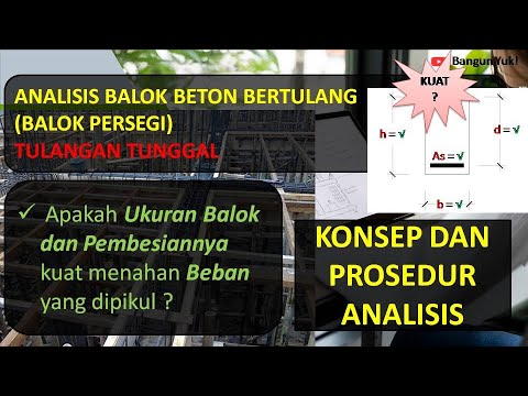 Analisis Balok Tulangan Tunggal Penampang Persegi Konsep dan Prosedur ...