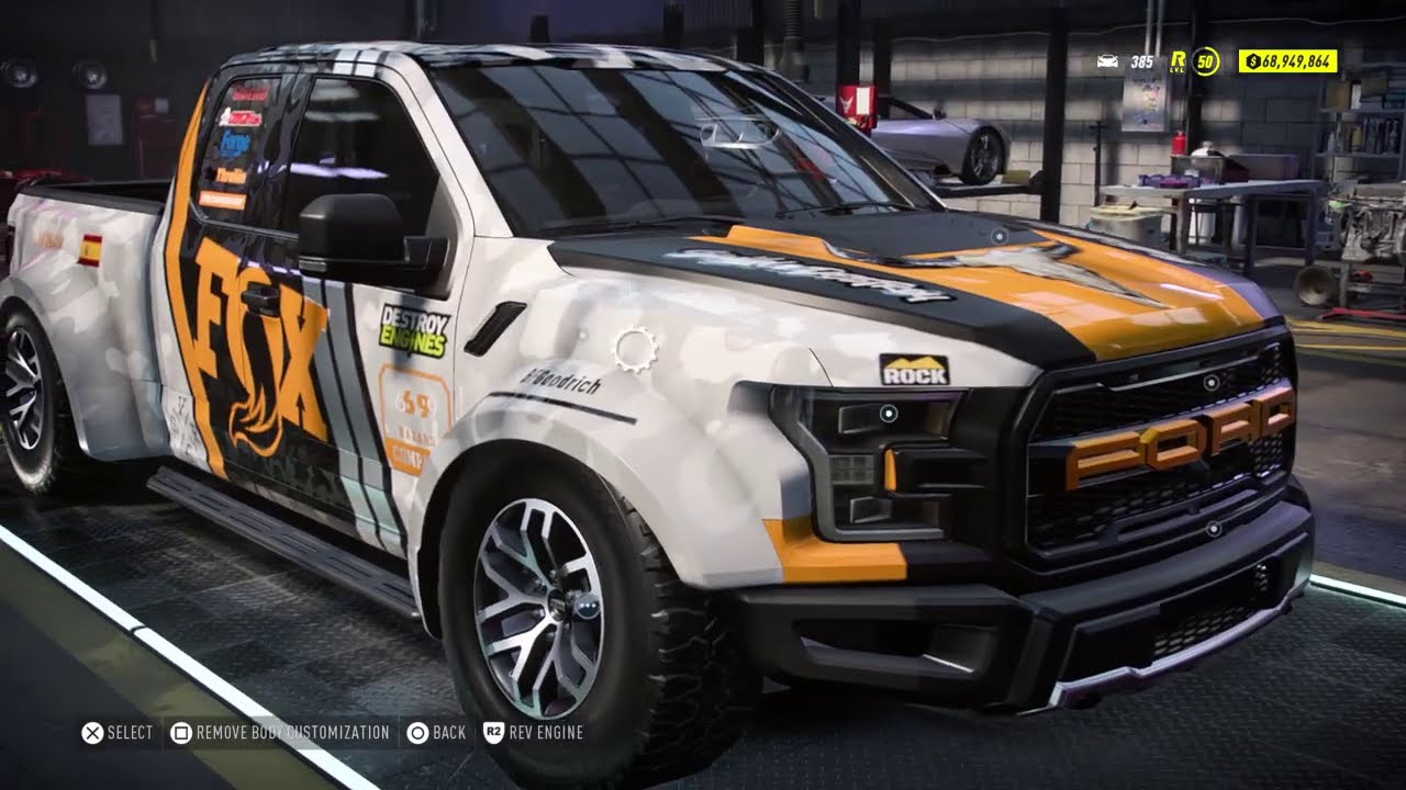 NFS HEAT: FORD RAPTOR - 1500HP FORGED V8 TRACK BUILD! - YouTube