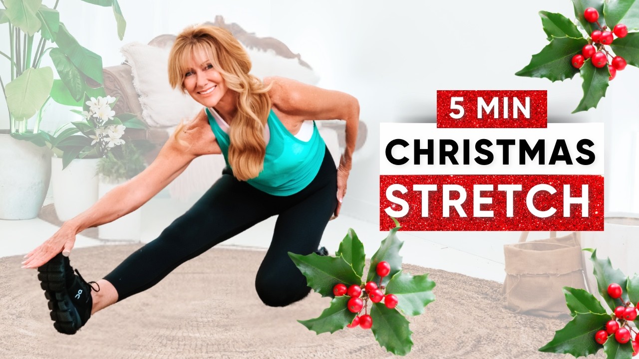The 5-Minute Stretch Routine You Need This Christmas 🎄 - YouTube