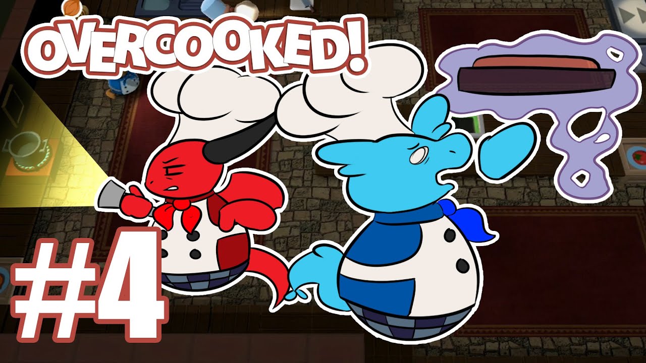 Spooky! | Overcooked #4 | Playing With Dragons - YouTube