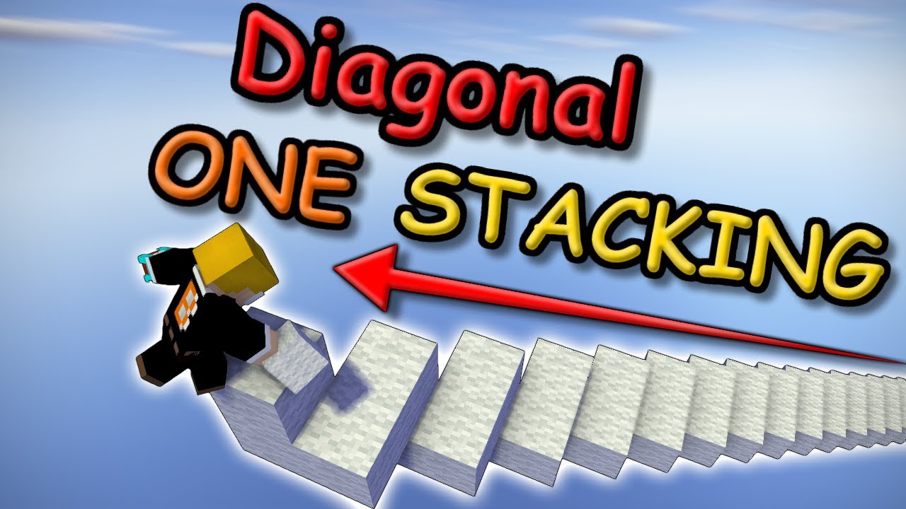 How to Diagonal ONE STACK | Diagonal Staircase Bridging - YouTube
