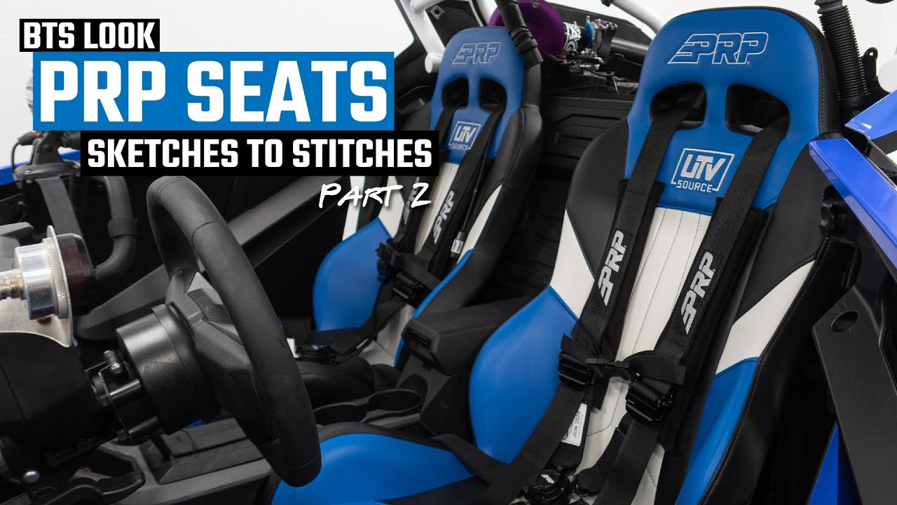 Sketches to Stitches, Part II (NEW PRP XCR SEAT!) - YouTube