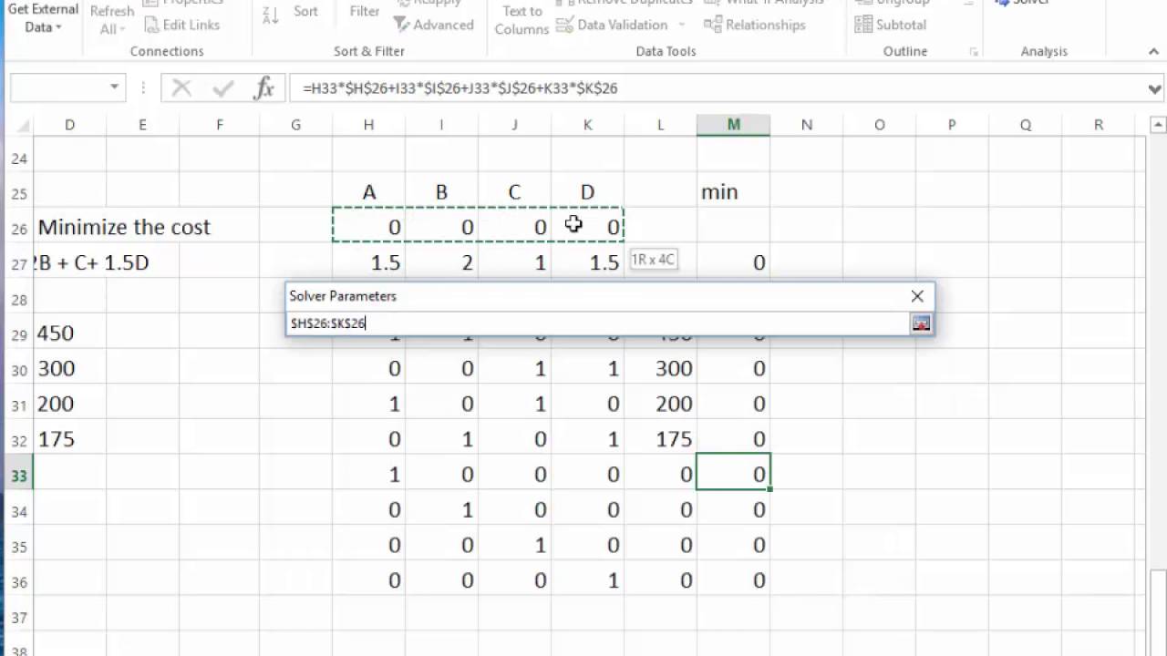 Linear Programming Transportation Problem Youtube