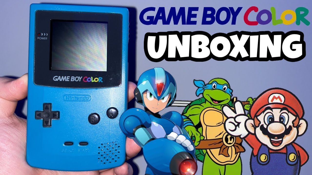 Unboxing the Game Boy Color I got from eBay - YouTube