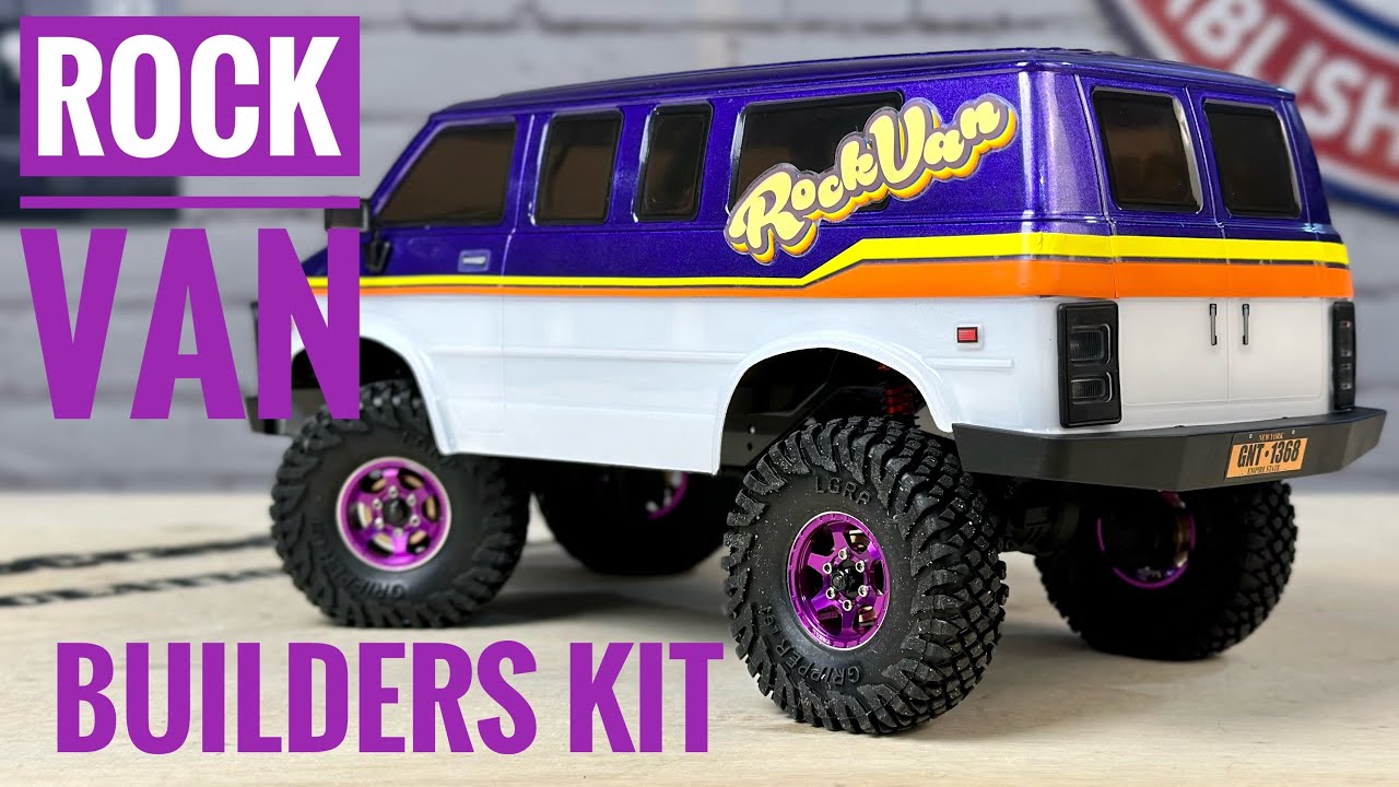 Hobby Plus ROCK VAN - CR18P 1/18 RTR Builders Edition - with Upgrades ...