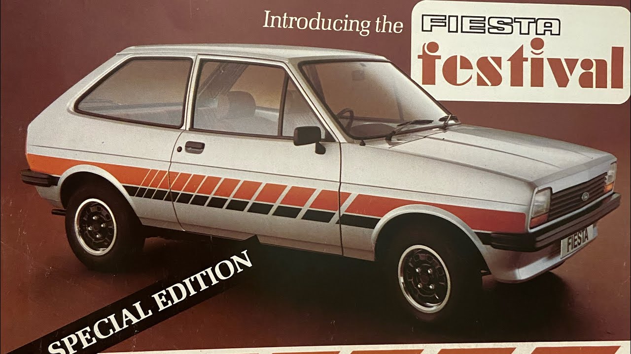Ford Fiesta 1980 Perfecto 1980 Ford Fiesta Red Manual, 4 Speed Right