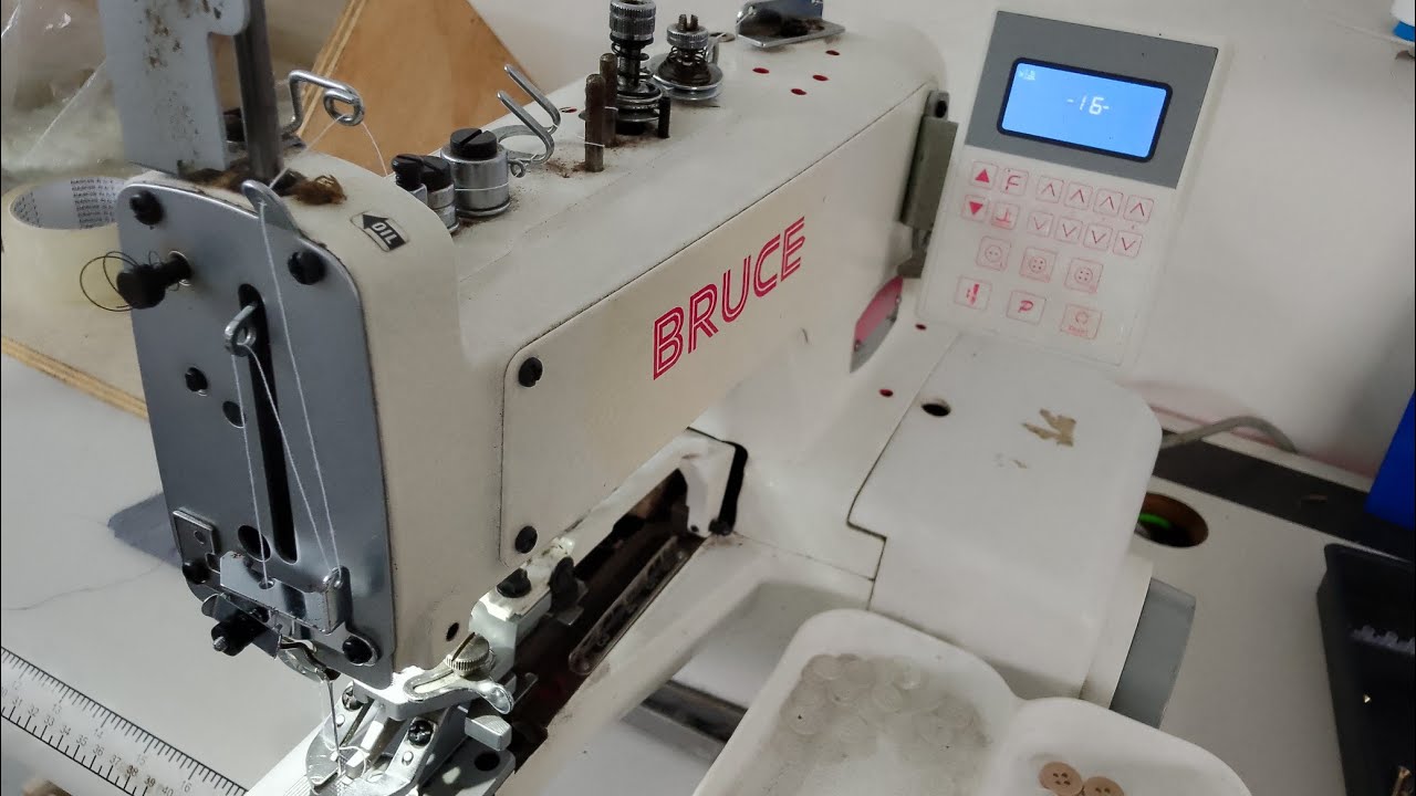 bruce t1377e-b how to button check and timing check - YouTube