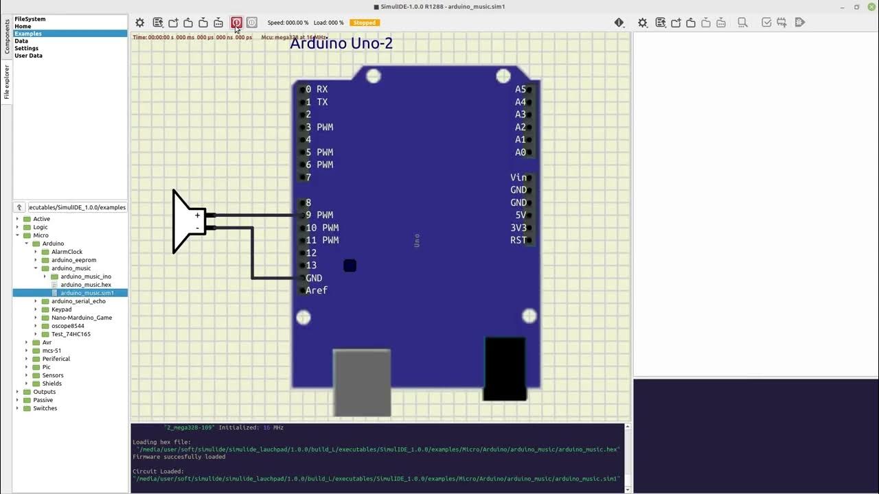 SimulIDE 1.0.0 sound. - YouTube