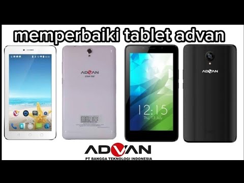 perbaikan tablet advan vandroid - YouTube