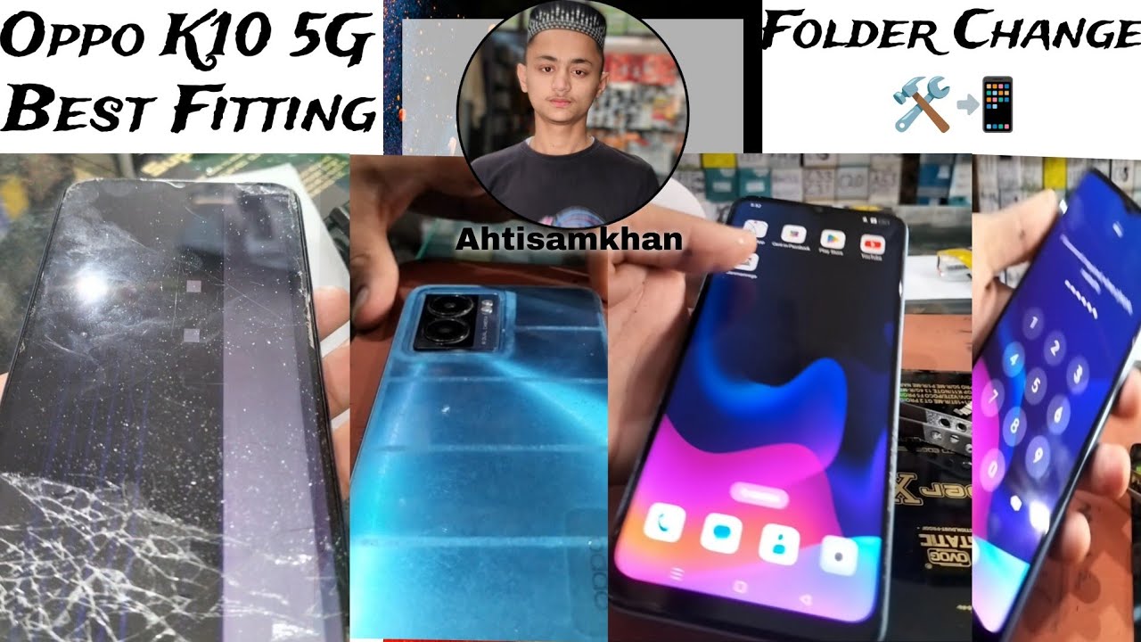 oppo k10 5g folder change - YouTube