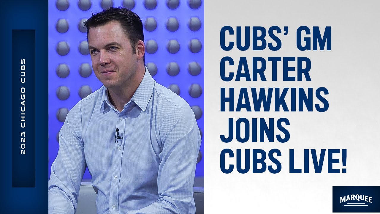 Carter Hawkins Joins Cubs Live! - YouTube