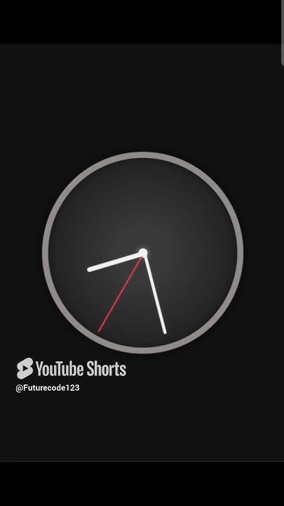 Analog Clock Using Html Css Bootstrap And Javascript Htmlcss Bootstrap Javascript Shorts