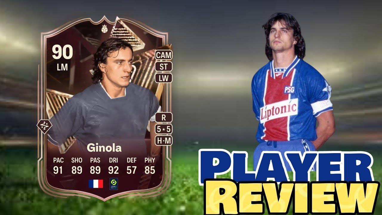 EA FC 24 DAVID GINOLA 90 PLAYER REVIEW - YouTube