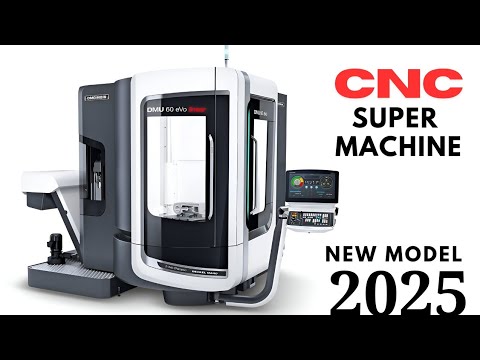 "DMG MORI DMU EVO 60 – REVOLUTIONIZING 5-AXIS CNC MACHINING" - YouTube