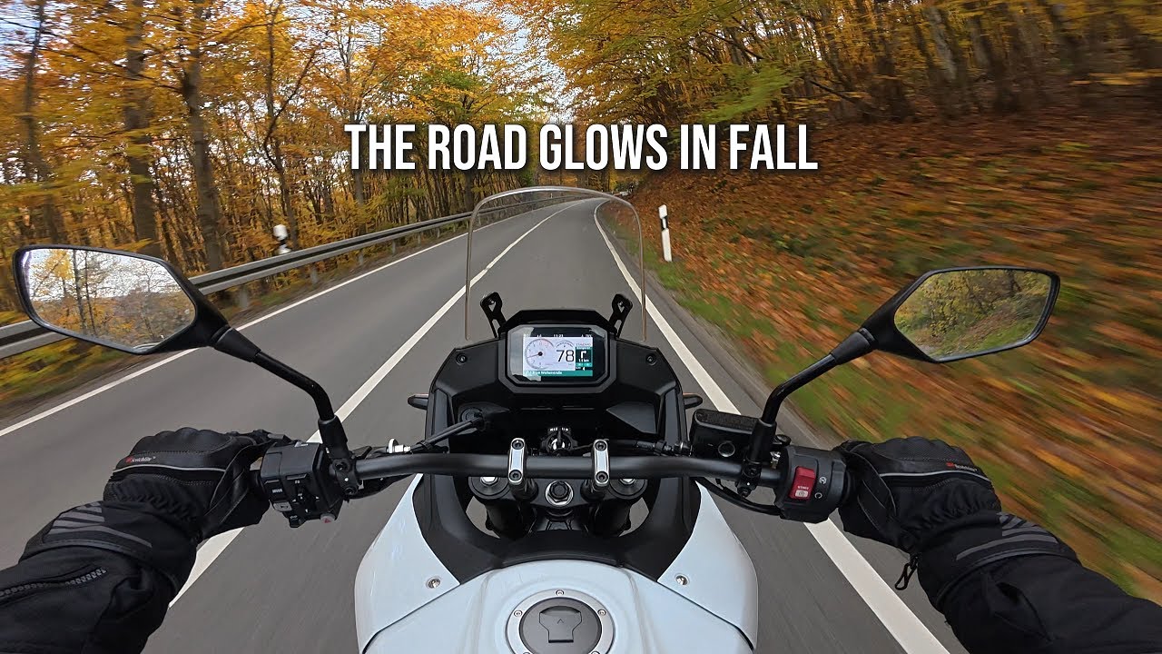Riding Into Autumn’s Magic 🍂 | A Journey Through Golden Roads - YouTube