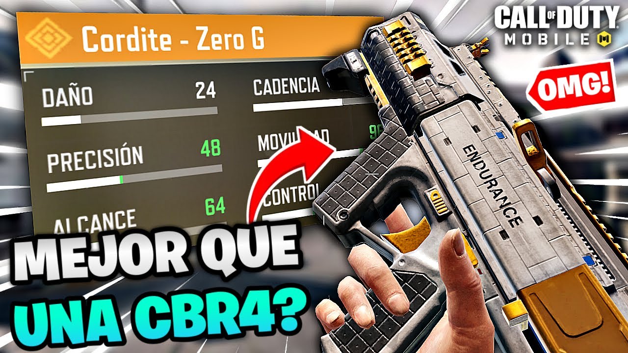 CORDITE | TIENES QUE USAR YA LA CORDITE EN RANKED EN COD MOBILE /LA ...